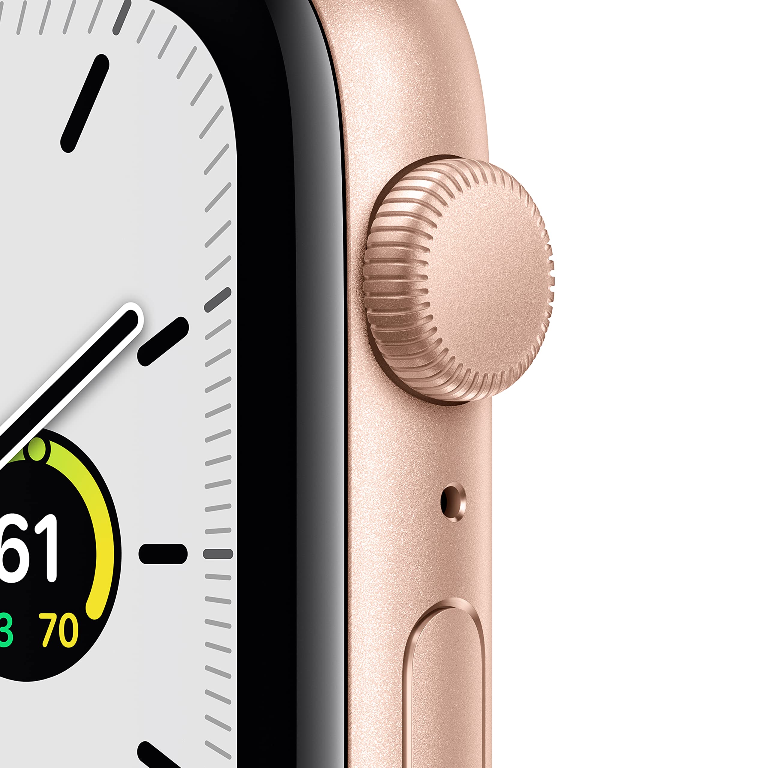 Apple Watch SE 44mm GPS Gold Aluminum Case - Starlight Sport Band