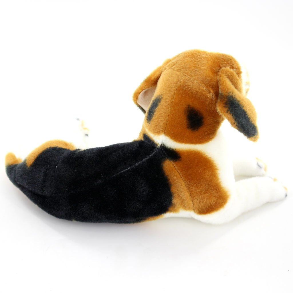 Jesonn Realistic Stuffed Animals Dog Plush Toys Beagle,12" or 30CM,1PC