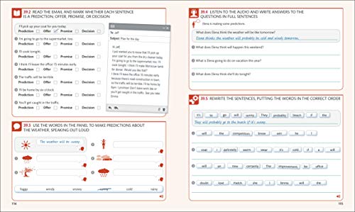 English for Everyone: Level 3 Practice Book - Intermediate English: ESL Workbook, Interactive English Learning for Adults