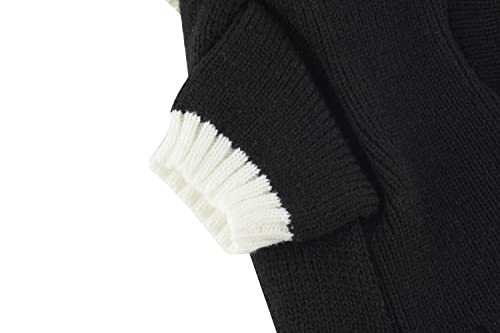 Dog Tuxedo Bow Tie Wedding Party Suit, Dog Wedding Clothes Sweater for Dogs X-Large (XL) Size 20" Back Length