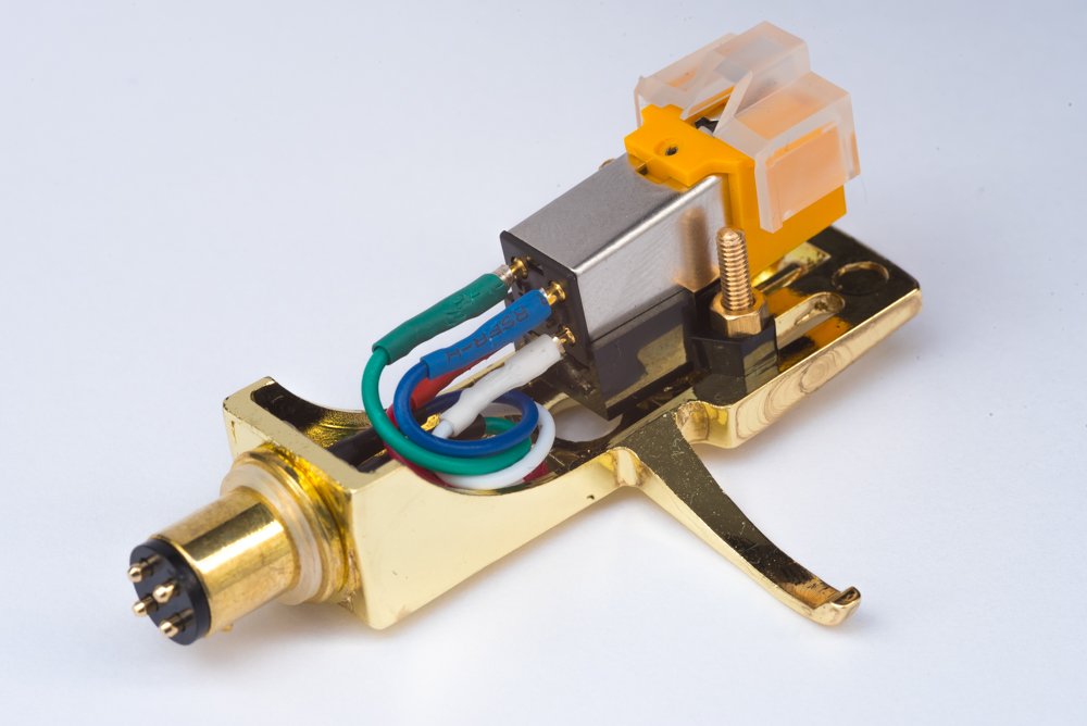 Gold plated Headshell, mount, cartridge, needle for Audio Technica T92 usb, ATLP120 usb, ATLP1240 usb, ATPL120, MADE IN ENGLAND