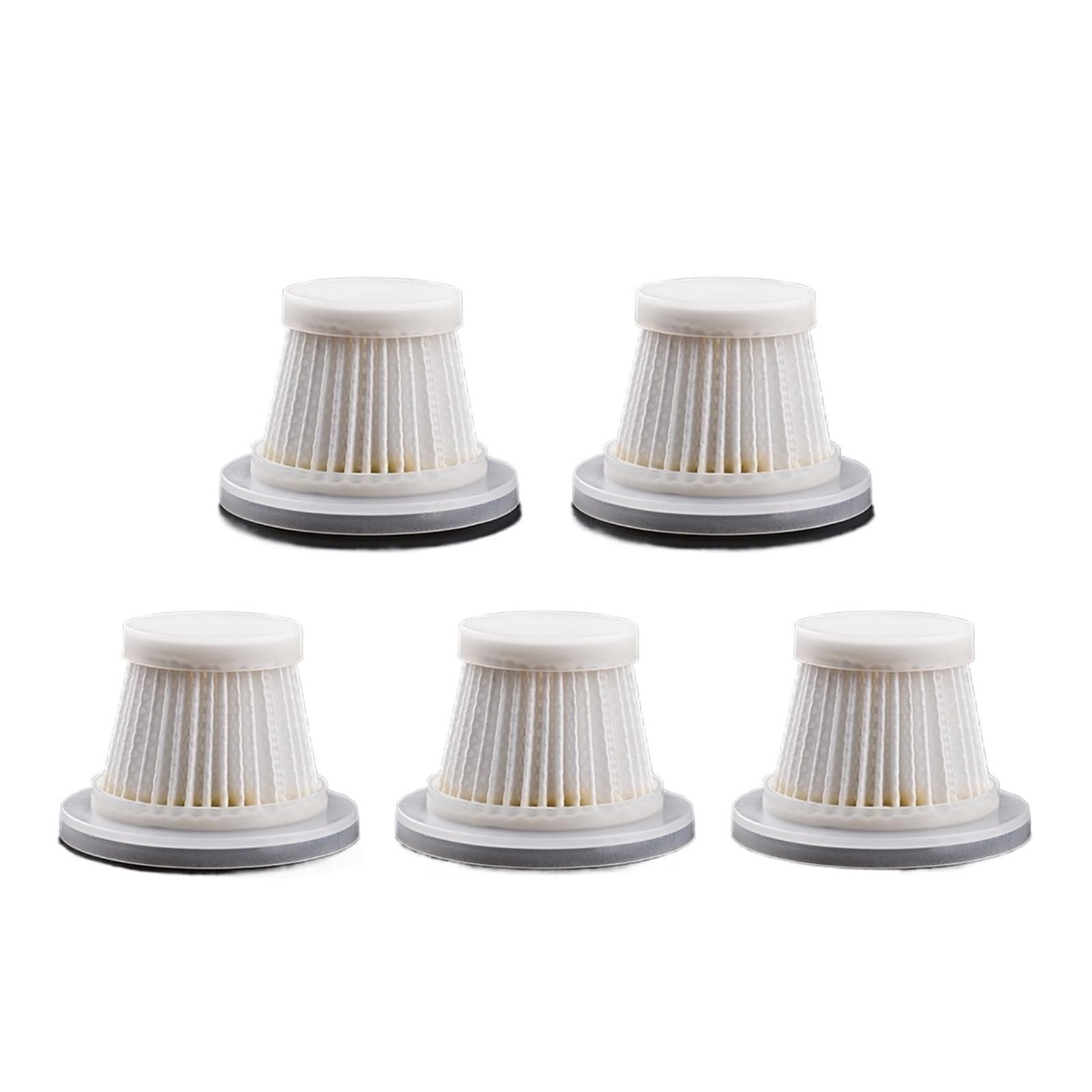 Car Vacuum Cleaner Filter Cordless Vacuum Cleaner Washable Filter Reusable Filter Element Handheld Vacuum Cleaner Accessories(Filter 5pcs)