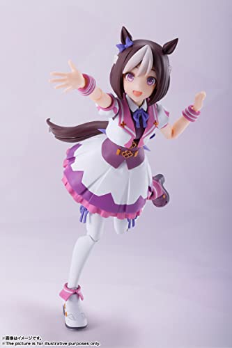 BANDAI SPIRITS(バンダイ スピリッツ) S.H. Figuarts Uma Musume Pretty Derby Special Week, Approx. 5.1 inches (130 mm), PVC & ABS, Pre-Painted Action Figure