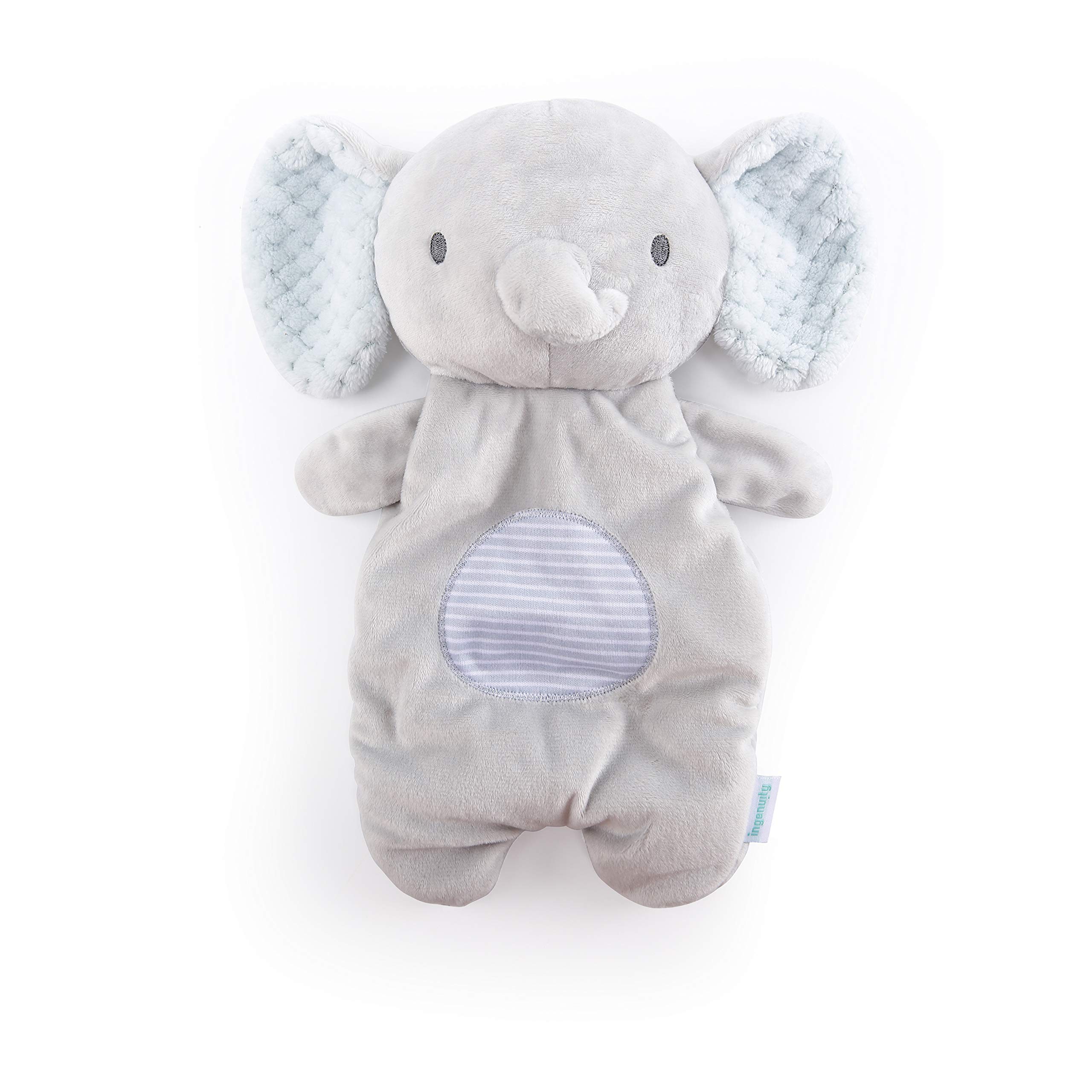 Ingenuity Premium Soft Mini Bean Bag Plush, Van The Elephant, Ages Newborn and up.