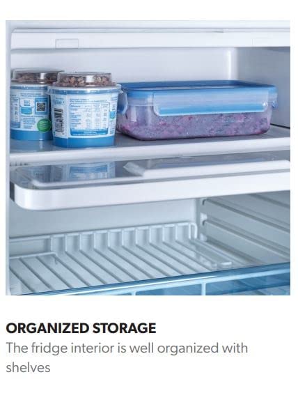 DOMETIC CRX 50T Compressor Refrigerator - Energy Efficient Removable Freezer RV Fridge with Temperature Control - 47L Capacity Fridge (Black)