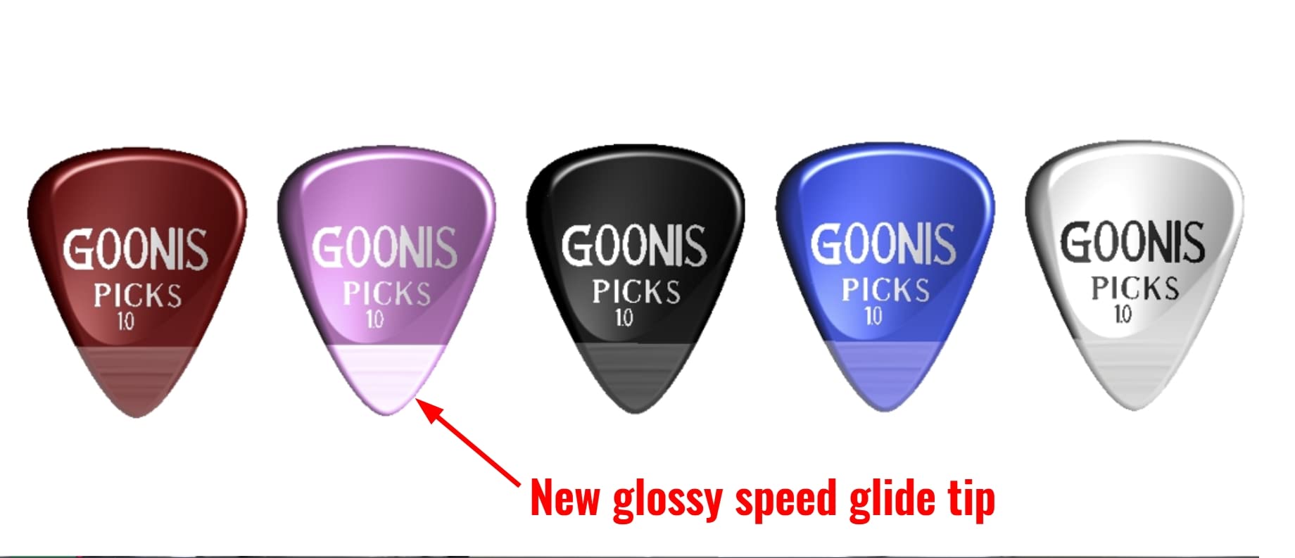 Goonis pick 10 pack white