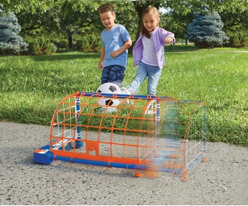 Game Zone Action Soccer, Motorized Soccer Sport Activity for Indoor or Outdoor Play; Children Ages 4 and Older