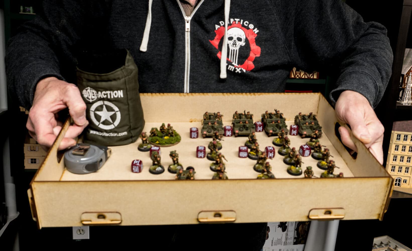 GameCraft Miniatures Army Tray - Collapsible