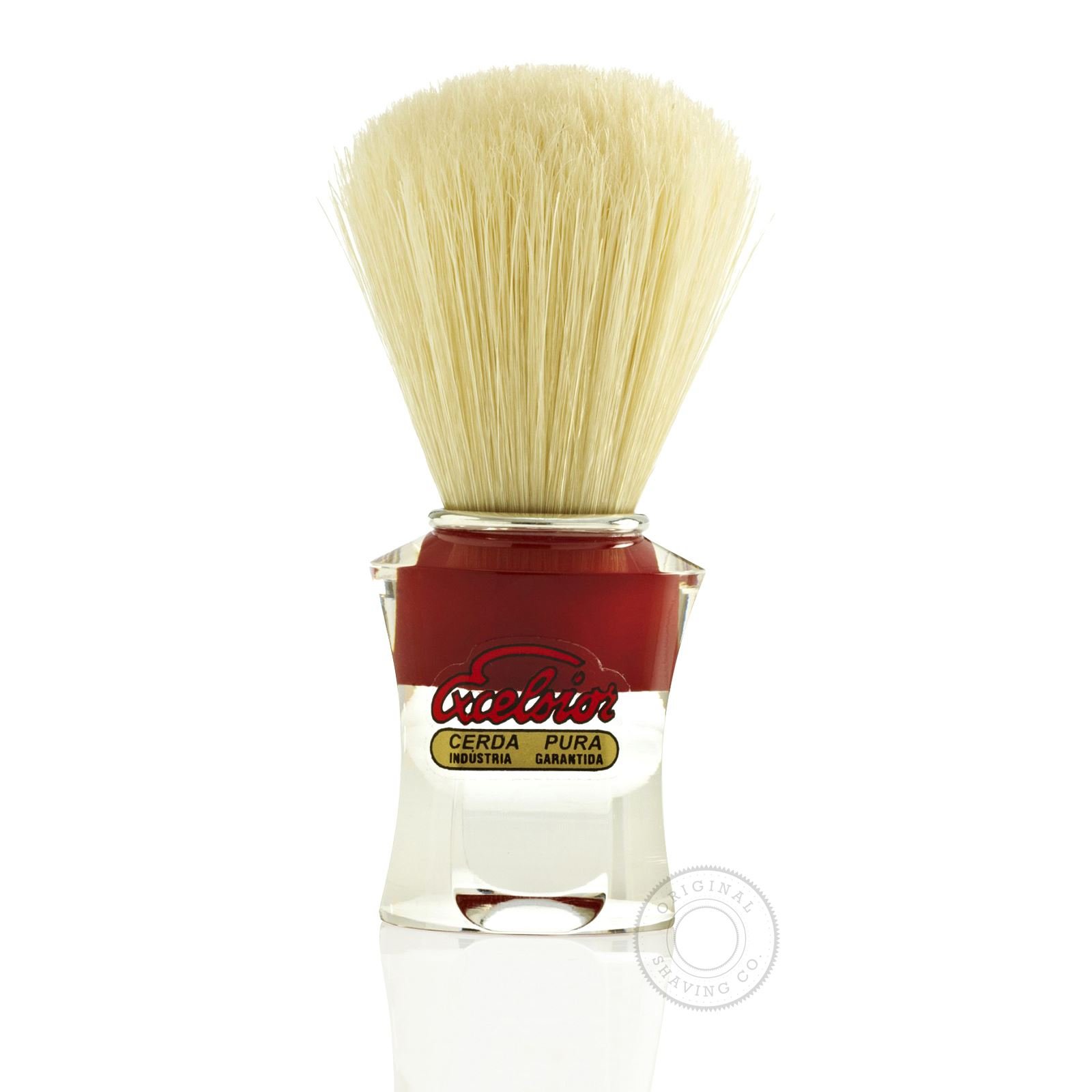 Semogue Excelsior 610 Shaving Brush Red Edition