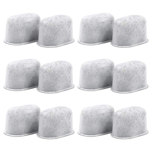 Fasezoomit 12 Pack Compatible Charcoal Water Filter Replacements for Breville BWF100 and Keurig Coffee Machines(12 Pack)