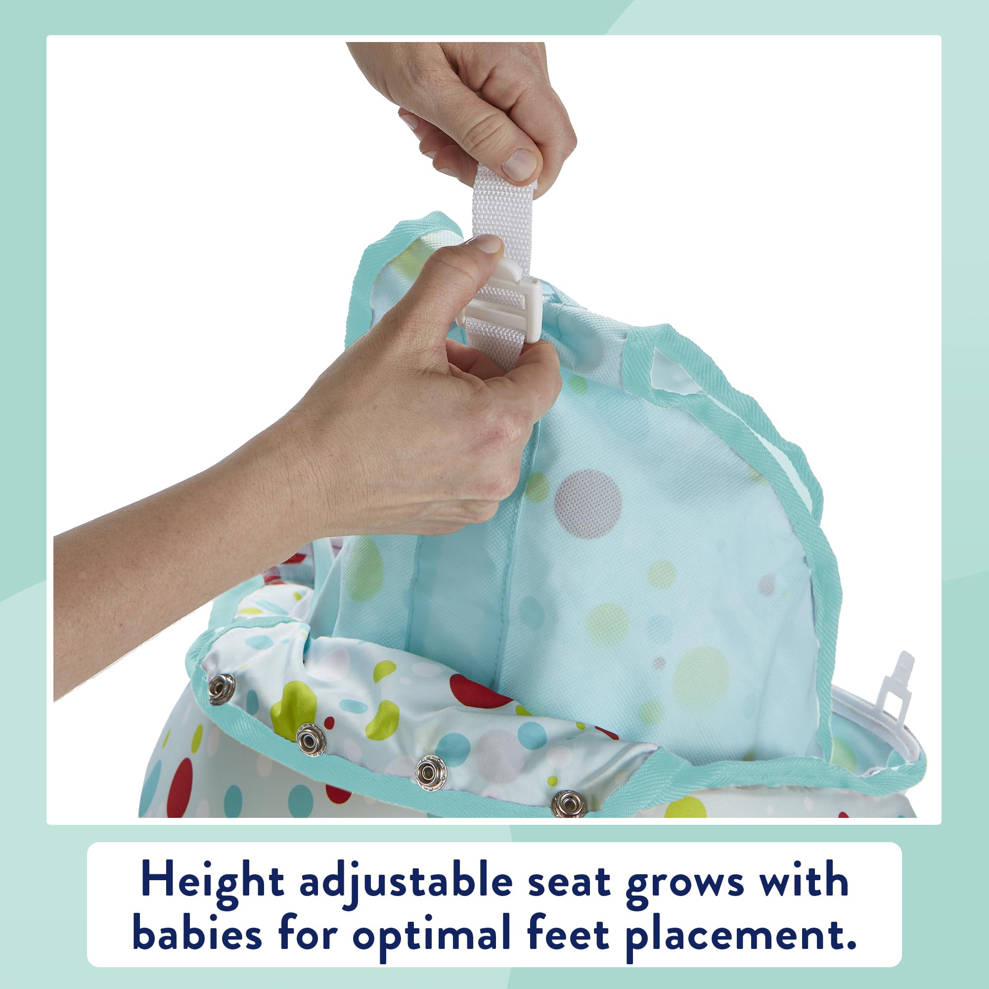 Kolcraft Tiny Steps 2-in-1 Infant & Baby Activity Walker - Seated or Walk-Behind, Jubliee