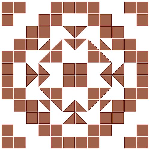FloorPops 12-in by 12-in Terracotta Matias Peel & Stick Floor Tiles