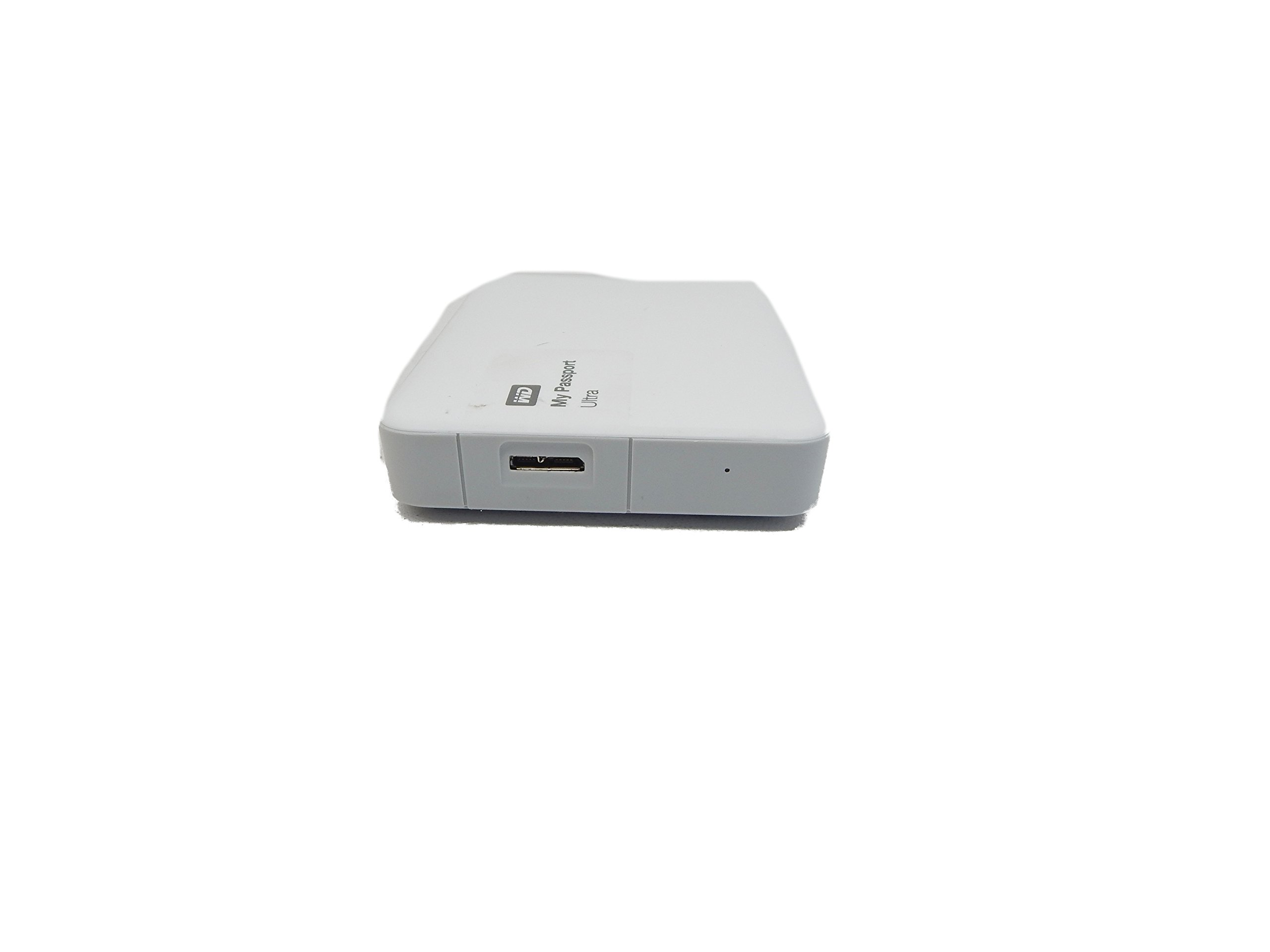 WD 2TB White My Passport Ultra Portable External Hard Drive - USB 3.0 - WDBBKD0020BWT-NESN