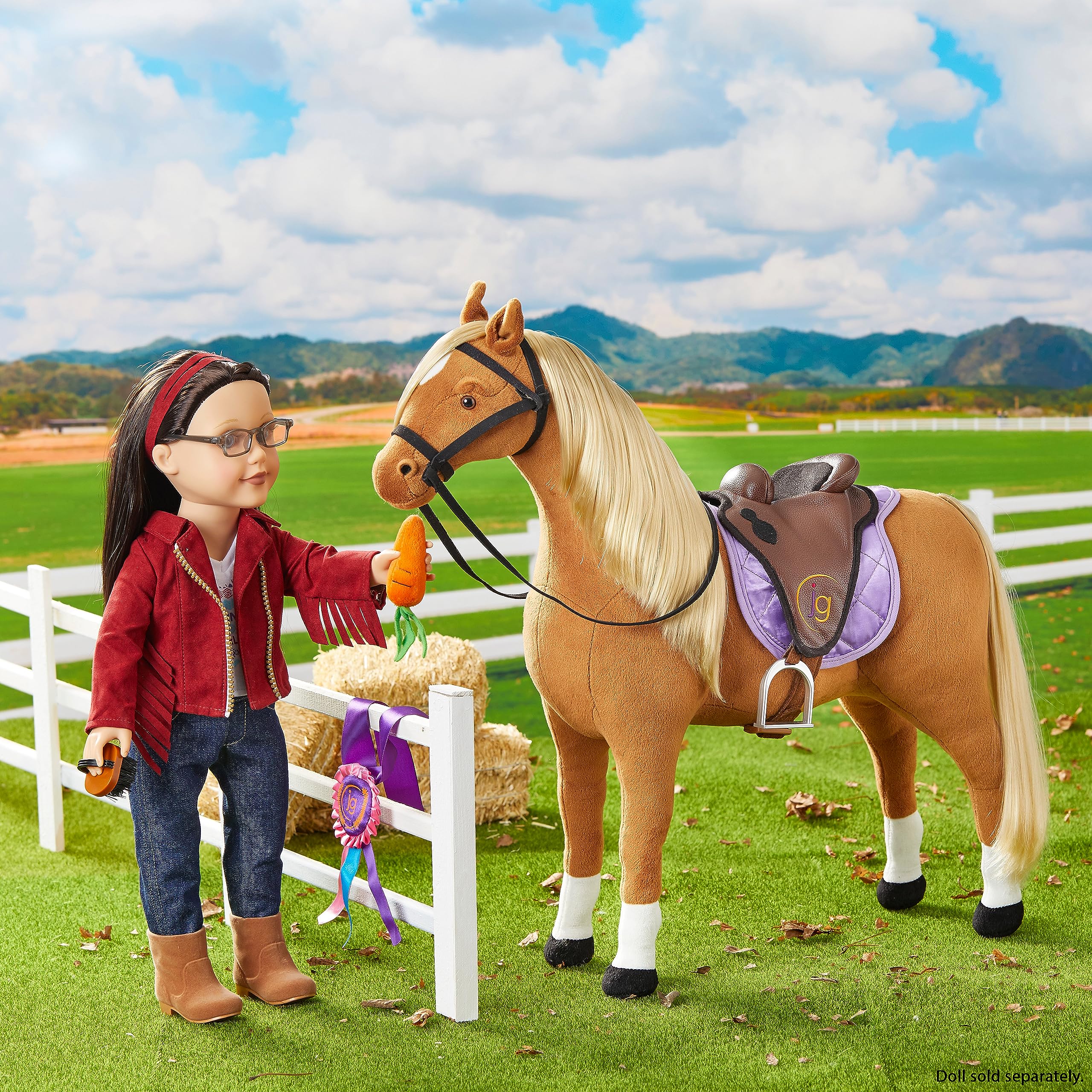 Journey Girls Pretty Palomino Pony, Kids Toys for Ages 6 Up by Just Play