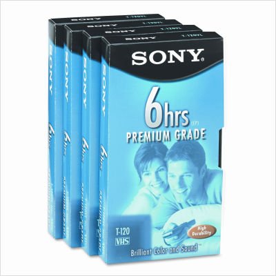 Sony 4T120VR T120-VR VHS Videocassette