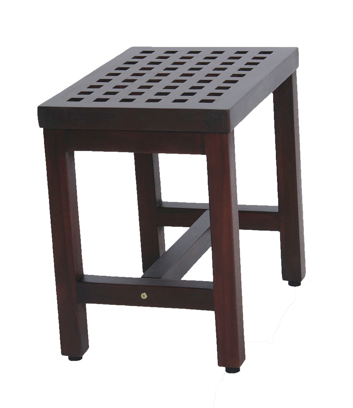 DecoTeak Espalier 18" Lattice Teak Shower Bench
