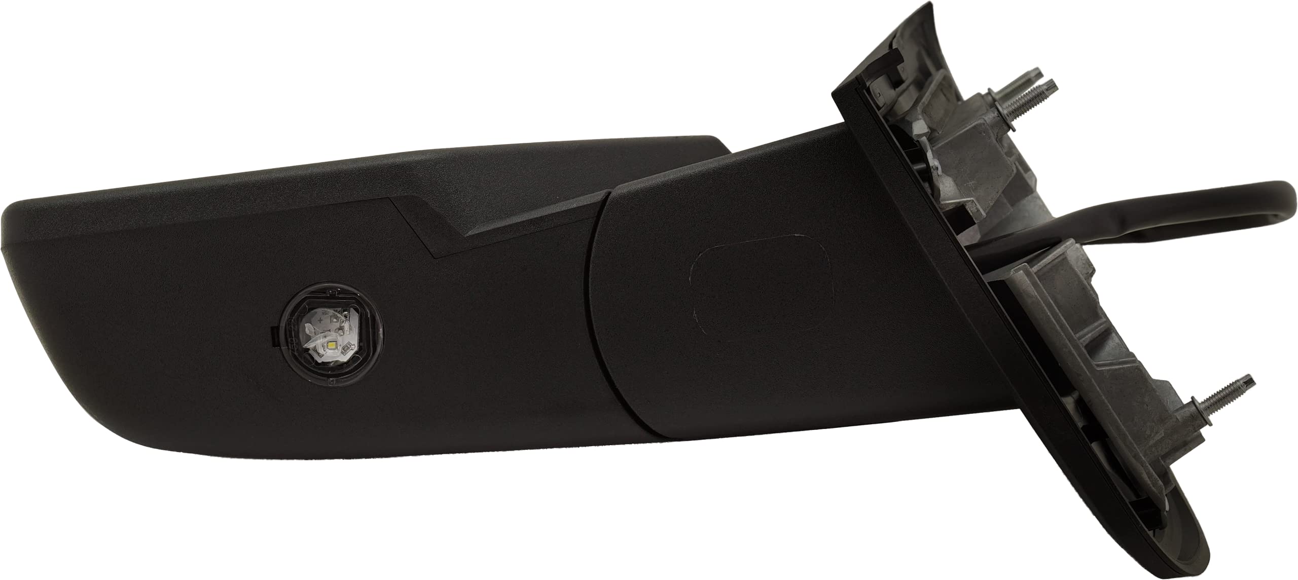 Kool Vue Driver Side Power Heated Mirror for Chevrolet Silverado 1500 GMC Sierra 1500 2014-2018 Power Fold With Signal Light, Memory & Puddle Lamp; Without Blind Spot Monitor Textured