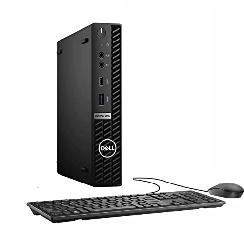 Dell OptiPlex 5090 CWKC3-N Home & Business Mini Desktop (Intel i5-11500T 6-Core, 8GB RAM, 256GB SATA SSD, Intel UHD 750, USB 3.2, Display Port, Black, Win 11 Pro) Refurbished (Renewed)