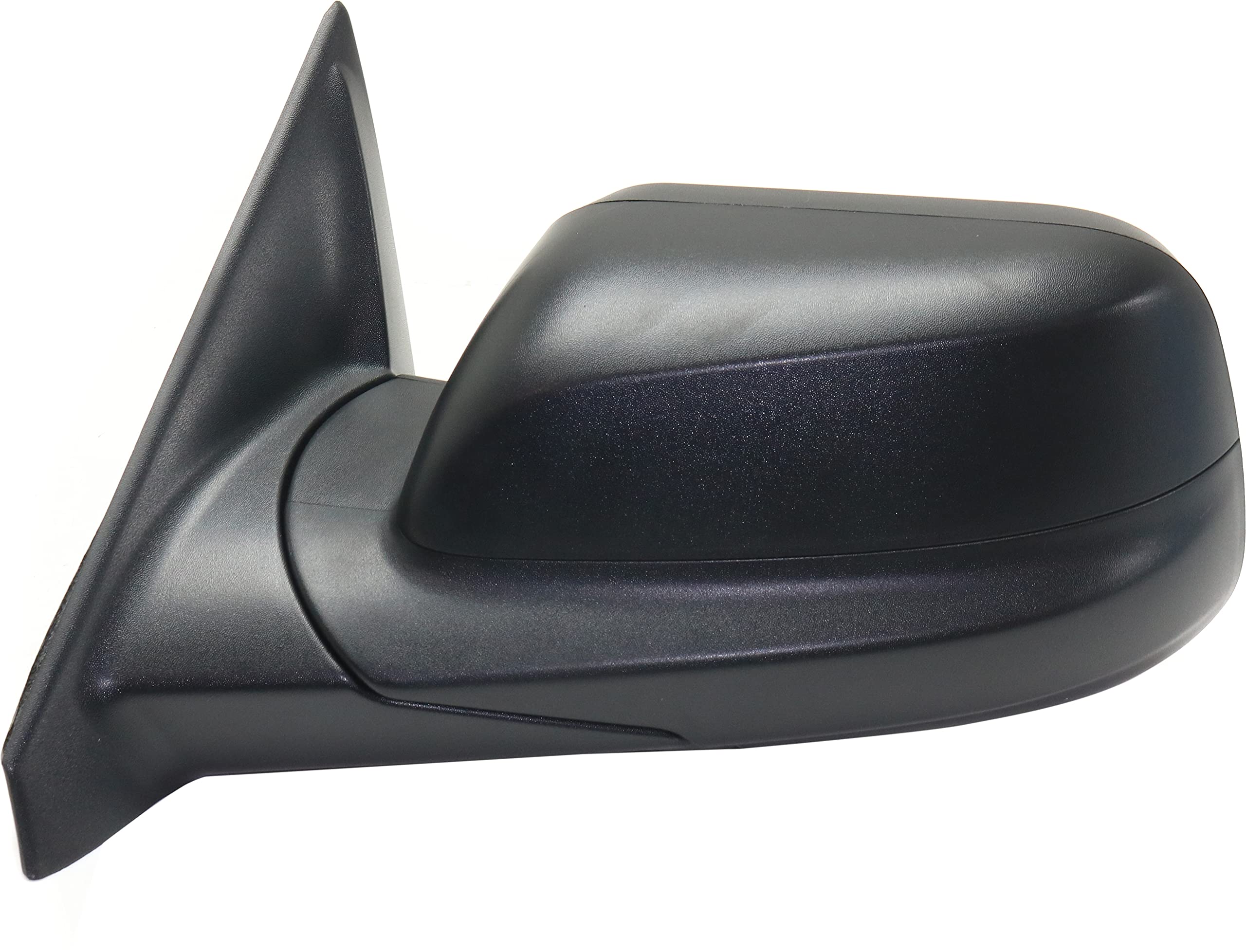 Kool Vue Driver & Passenger Side Power Non-Heated Mirrors for Ford Explorer 2016-2019 Manual Fold With Spotter Glass; Without Signal Light, Memory, Puddle Lamp & Auto-Dimming Textured