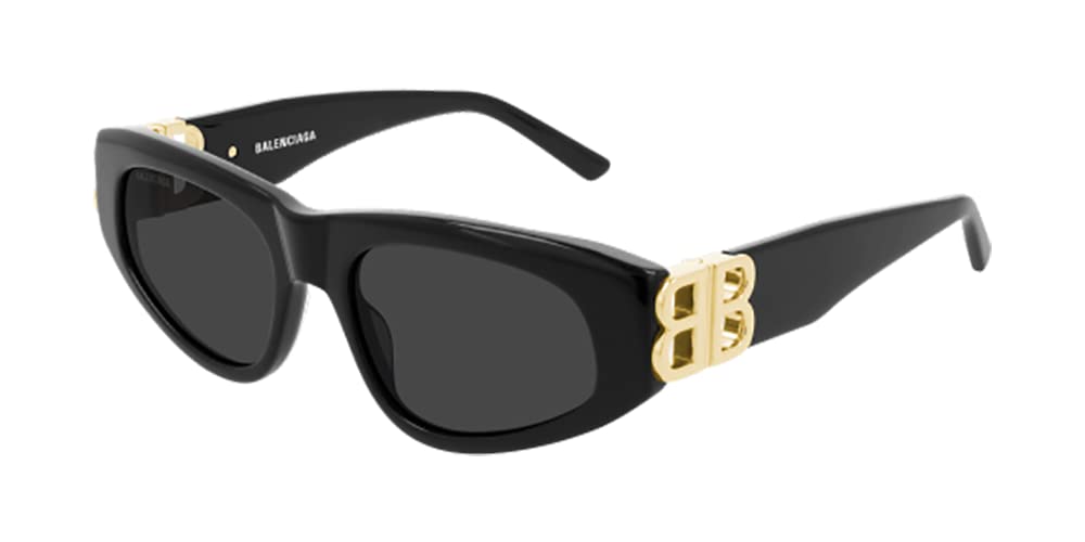 Balenciaga BB0095S 004 53MM White/Light Blue Sunglasses for Men + BUNDLE with Designer iWear Eyewear Kit