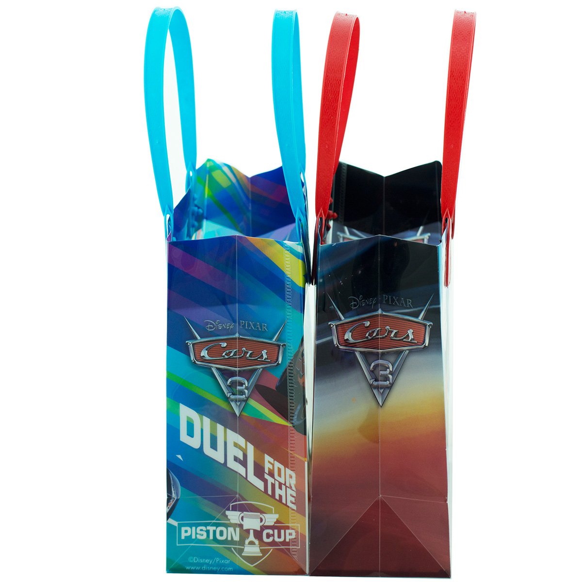 Disney Car Mcqueen Lightning 12 Premium Quality Party Favor Reusable Goodie Small Gift Bags 6"