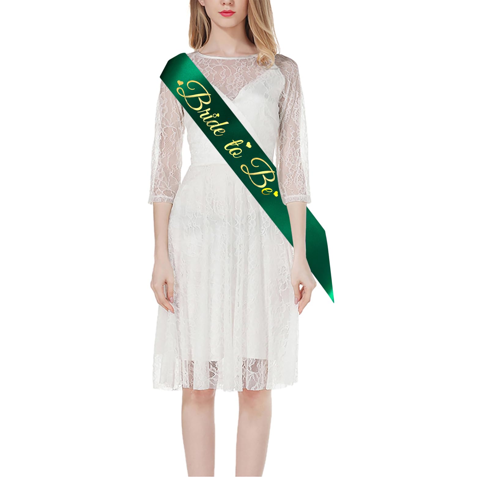 Bride To Be Sash Headband Kit Green Bridal Shower Decorations Glitter Bridal Party Wedding Shower Party Decorations Favors