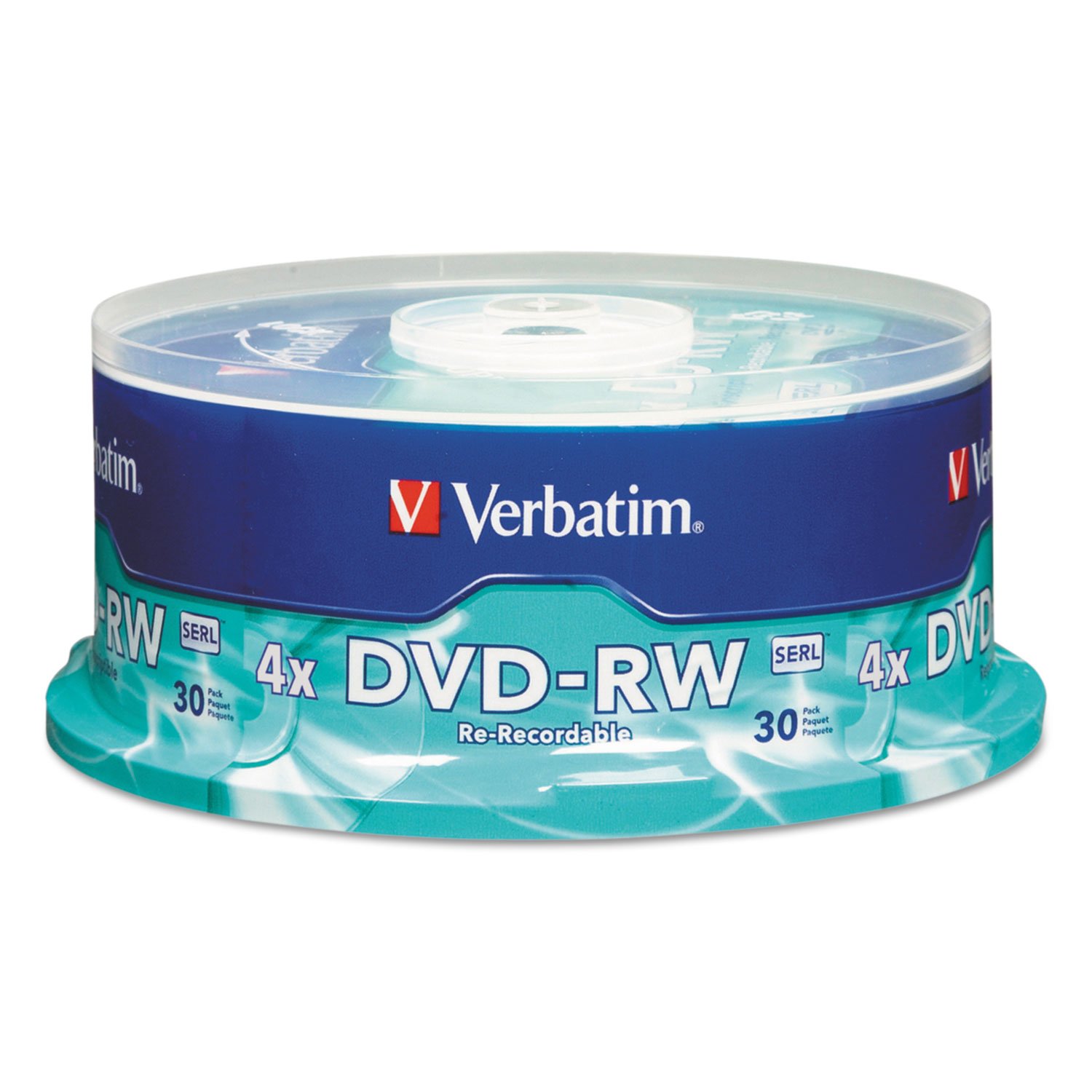 Verbatim DVD-RW 4.7GB 4X 30/PK Spindle VER95179