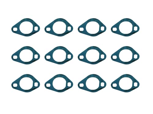 Carburetor Intake Gasket for Tecumseh ECV100 LAV35 and Other SBV mowers Replaces Tecumseh 34690A (Pack of 12)