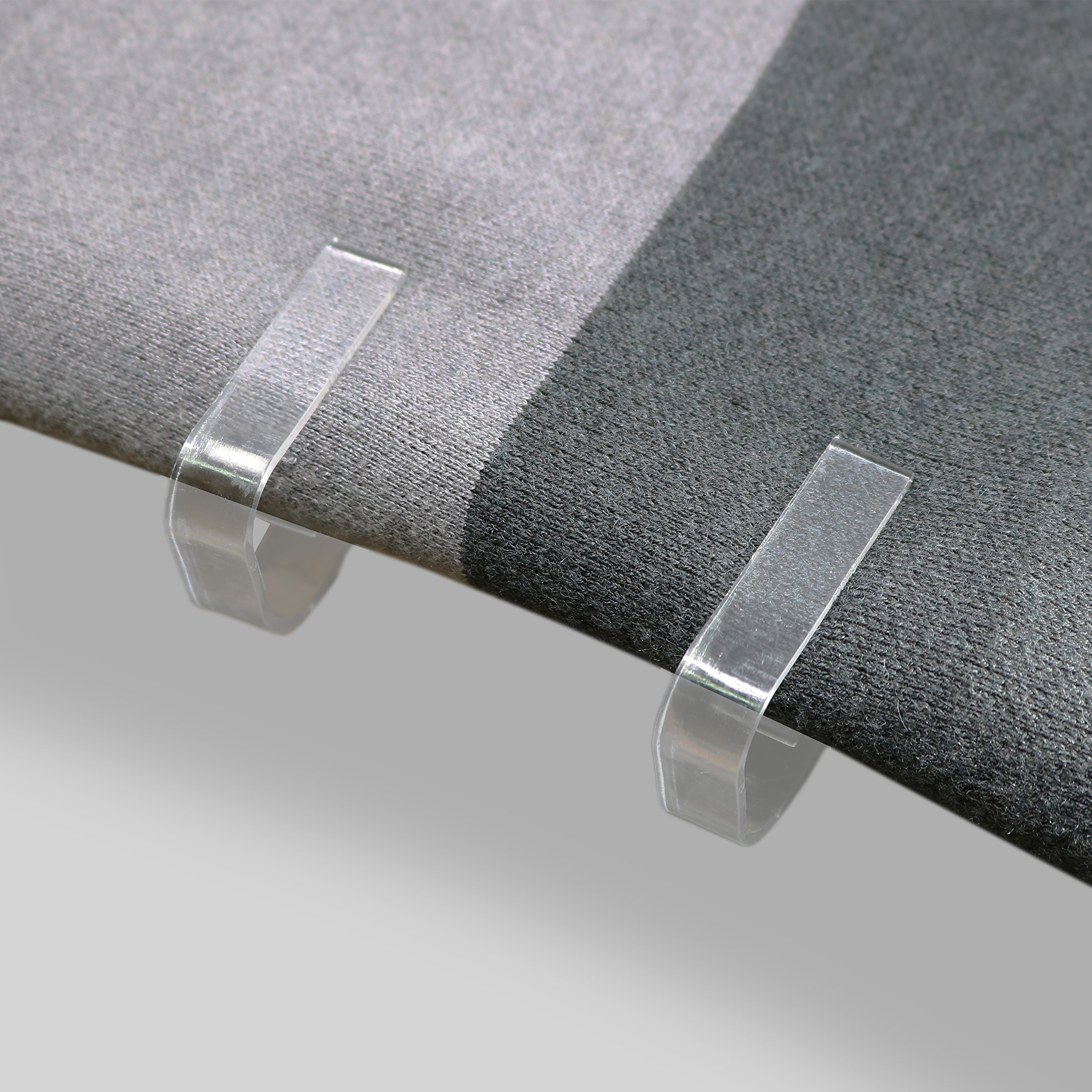 Clear Plastic Tablecloth Clips – Picnicking Accessory - Set of 72
