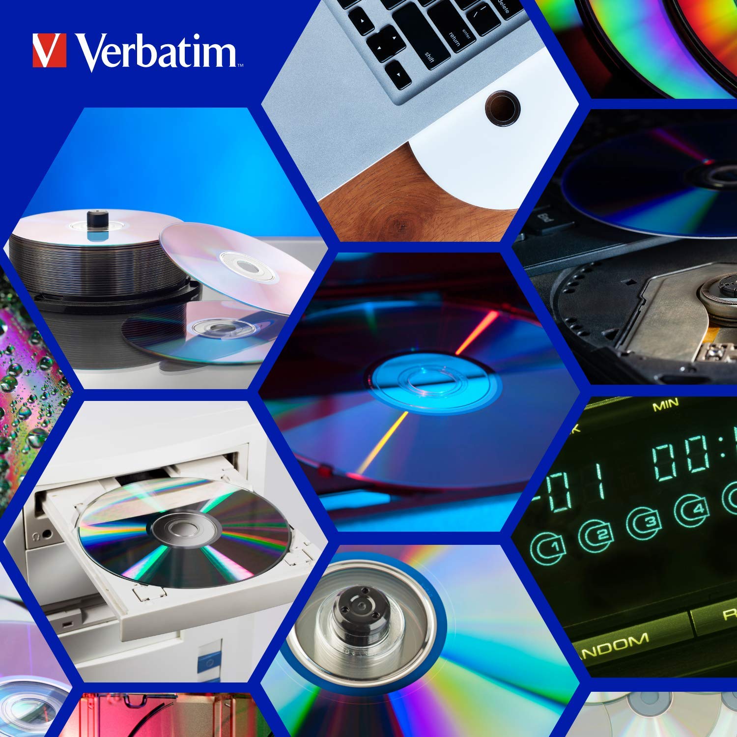 Verbatim DVD+R 4.7GB 16x SP 50 PR- 43512