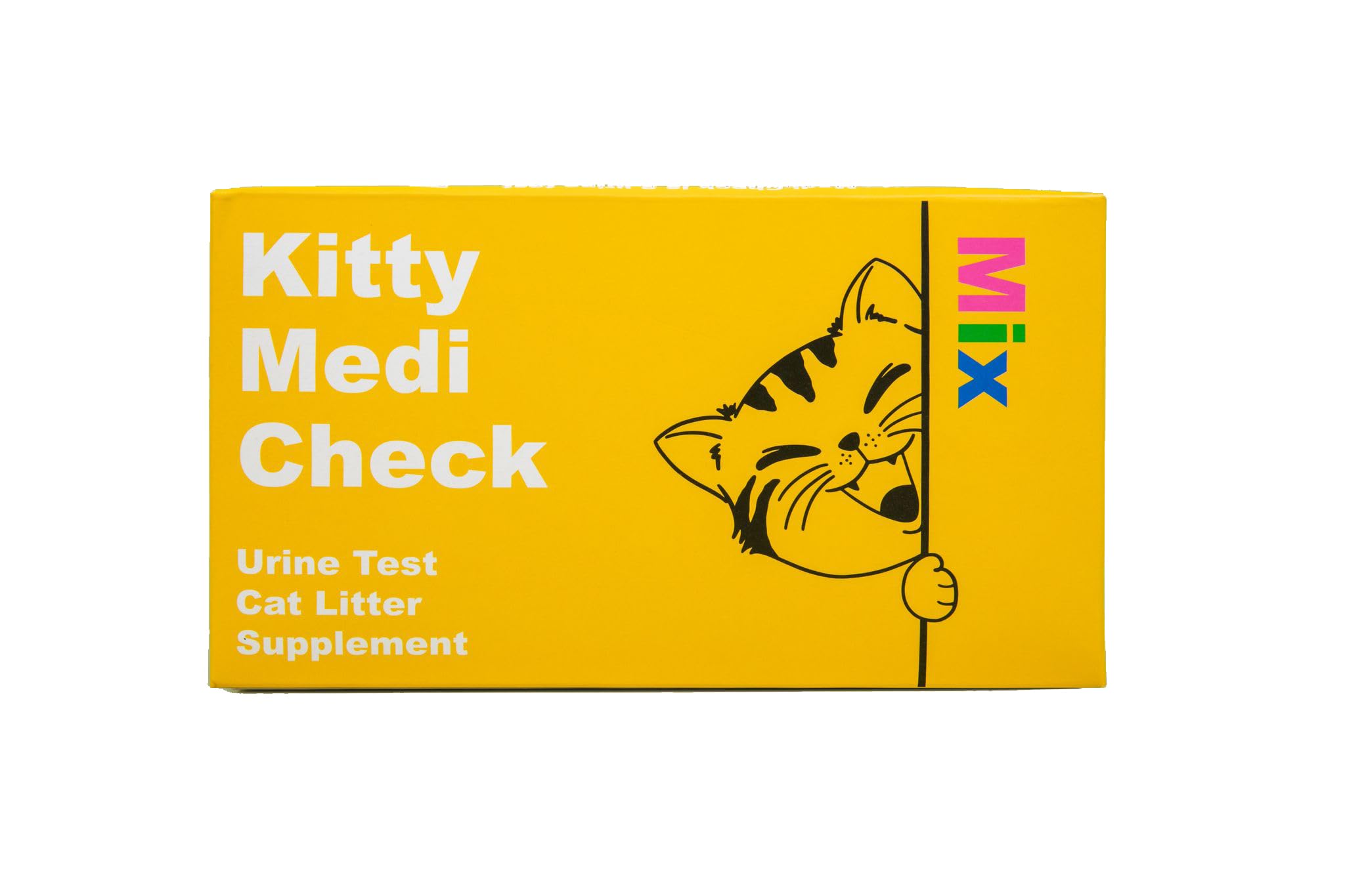PETJOA Kitty-Medi-Check Cat Urine Health Test Kit, Easy Monitoring at Home,100% Eco-Friendly - Mix 3 Combo Pack (Alkalinuria, Proteinuria, Hematuria)-210g/7.4oz 100% Biodegradable.