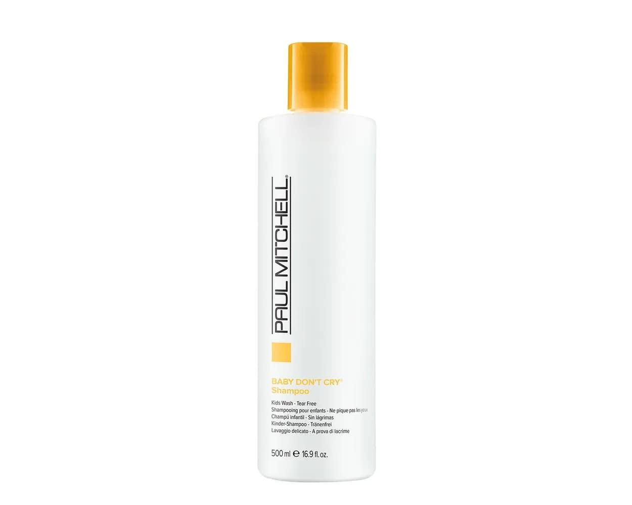 Paul Mitchell Baby Don’t Cry Shampoo, Kids Wash, Tear Free, For All Hair Types, 16.9 fl. oz.