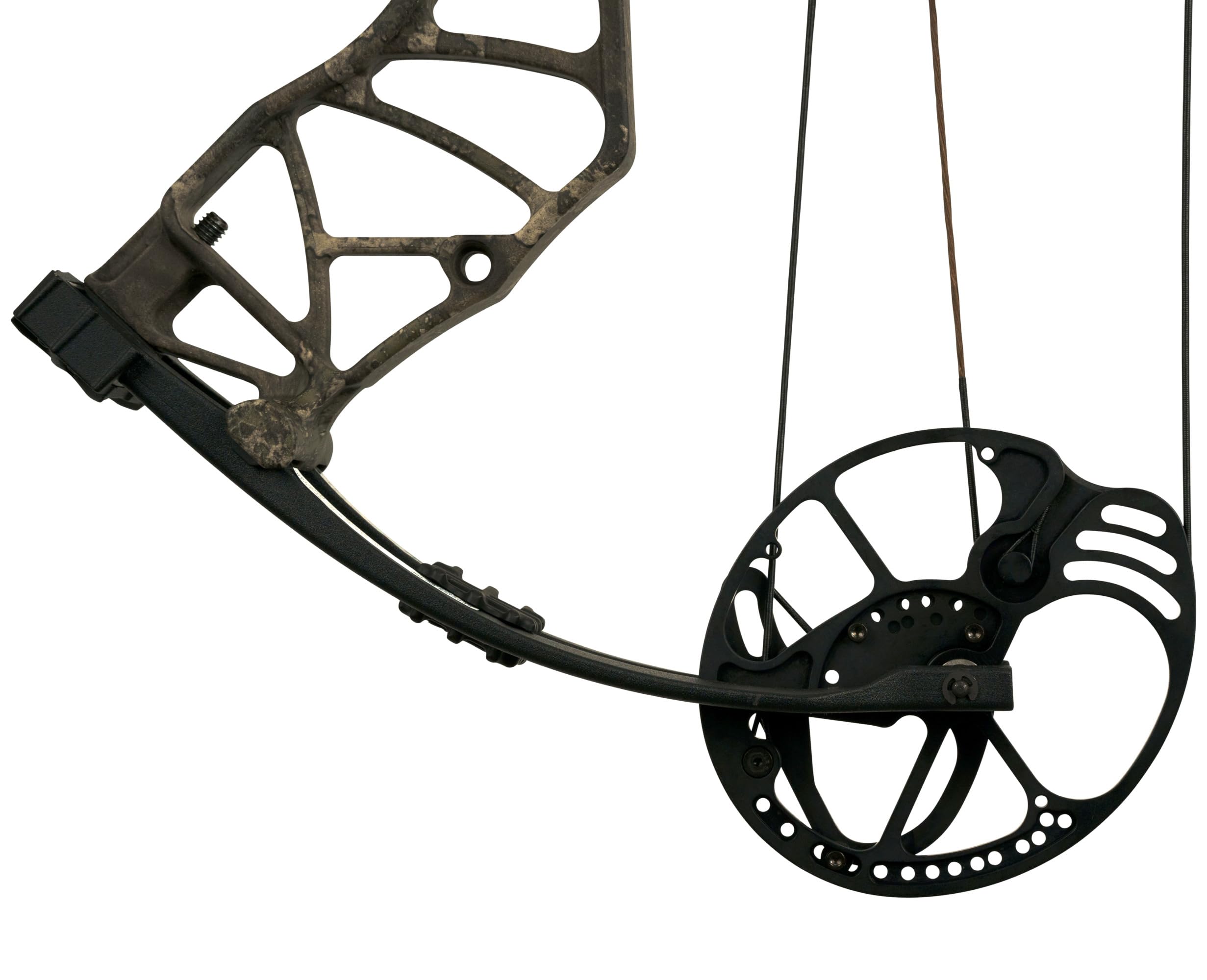 Bear Archery Species EV Ready to Hunt Adult Compound Bow Package, 70 lb. Draw Weight, Right Hand, True Timber Strata