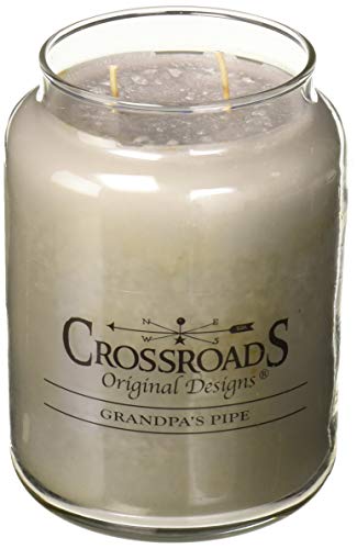 Crossroads Grandpa's Pipe Scented 2-Wick Candle, 26 Ounce