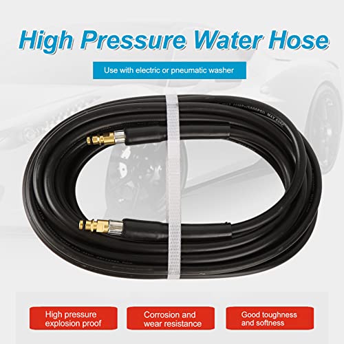 Drain Hose, Standard Interface No Leakage 10 Meters Good Elasticity High Pressure Washing Hose for Electric or Pneumatic er