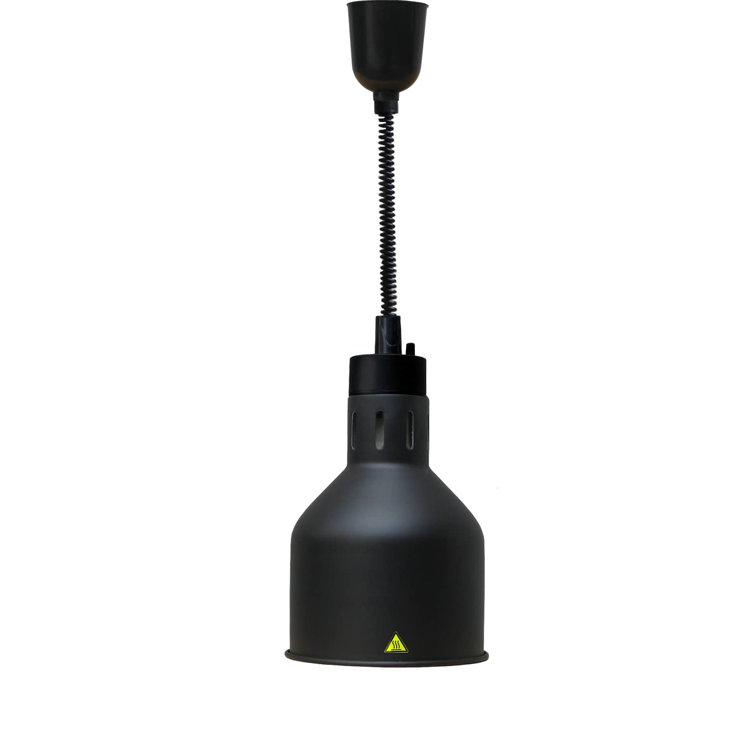 Hanging Food Heat Lamp Retractable Food Warmer Ceiling Mount Heating Lamp For Hot Food(Silver)