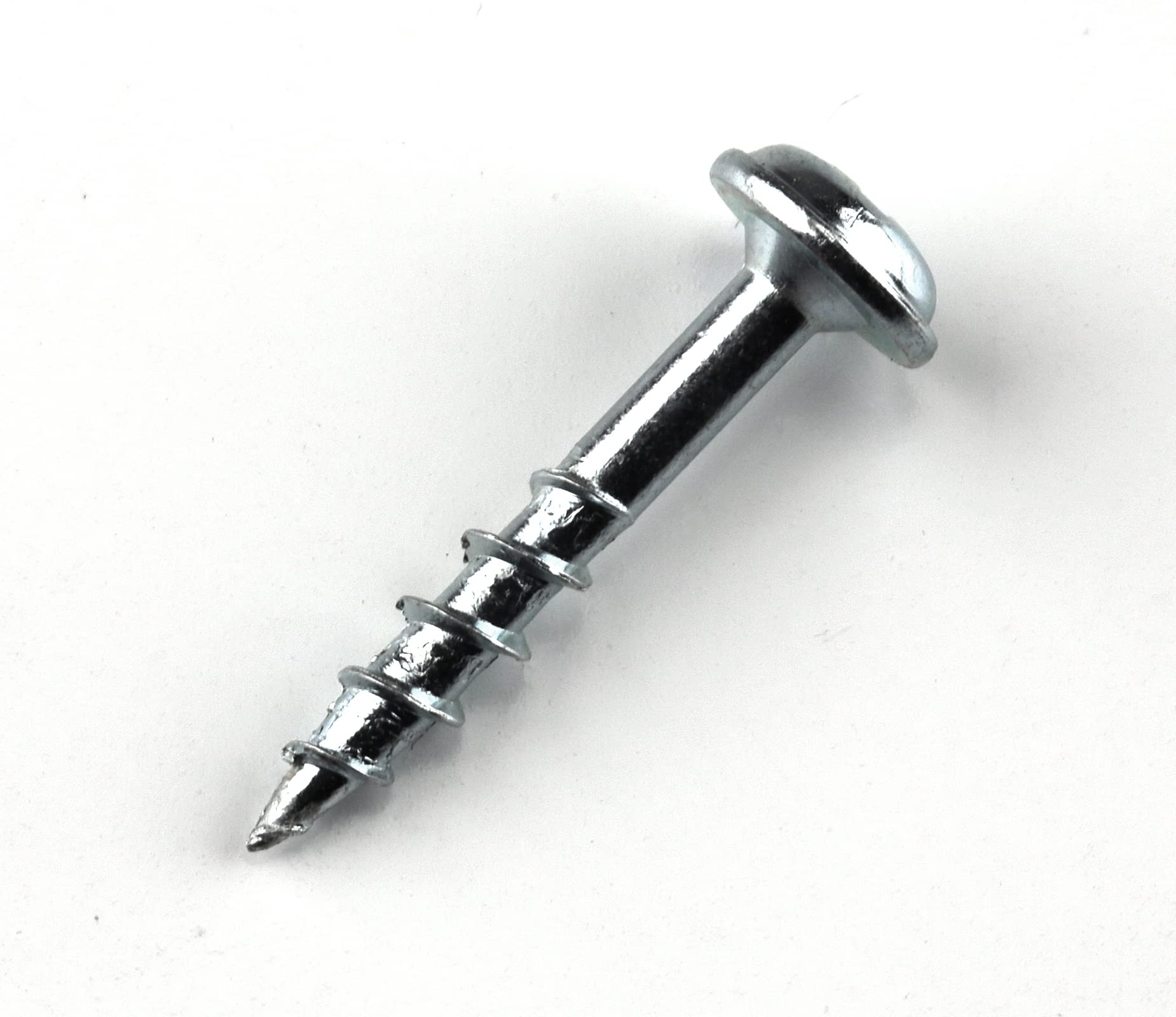 Kreg SML-C1-100 Zinc Pocket Screws, 1 Inch #8 Coarse Thread, Maxi-Loc Head (100 Count)