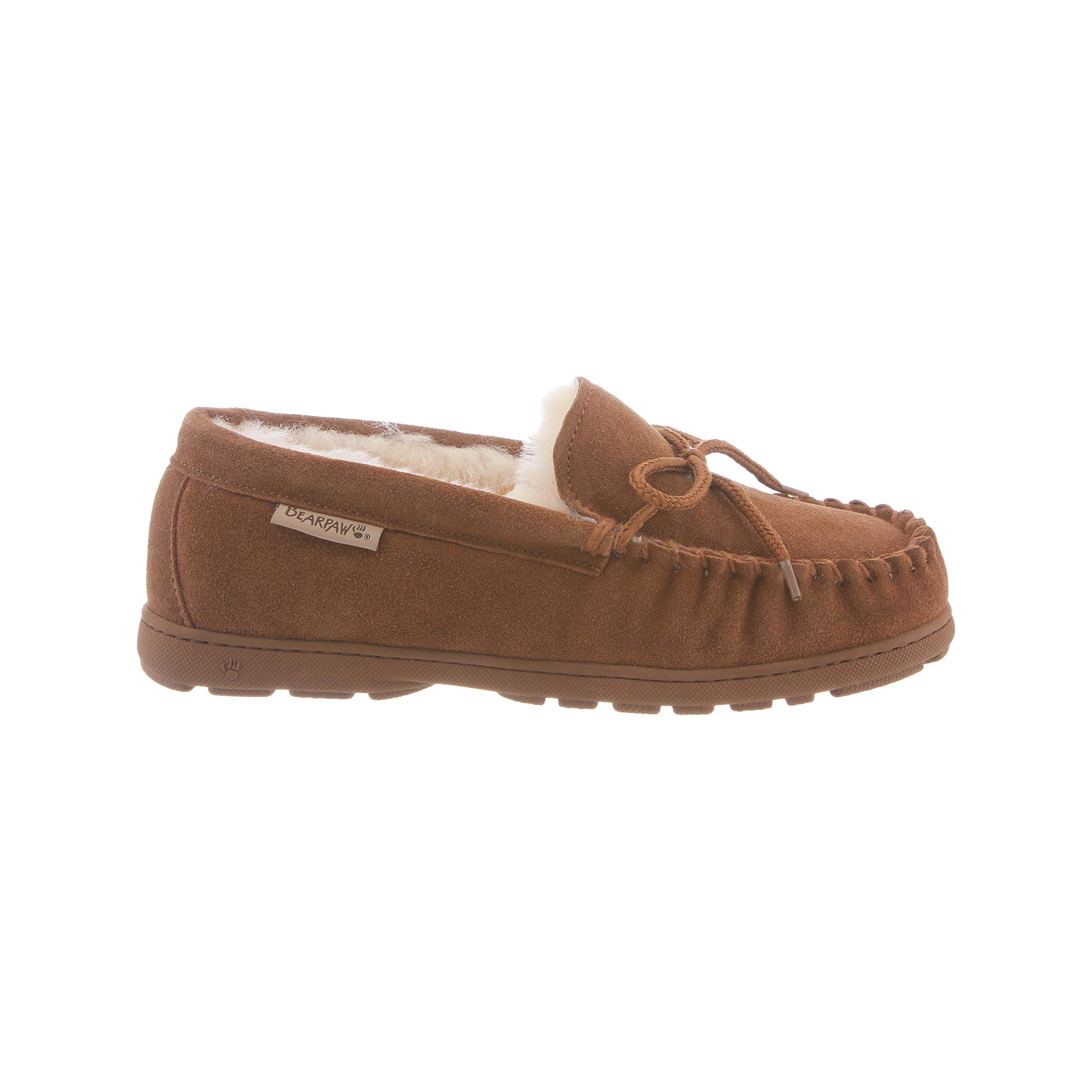 BEARPAW Women's Mindy Hickory Size 8 | Women's Slippers | Women's Shoes | Comfortable & Light-Weight