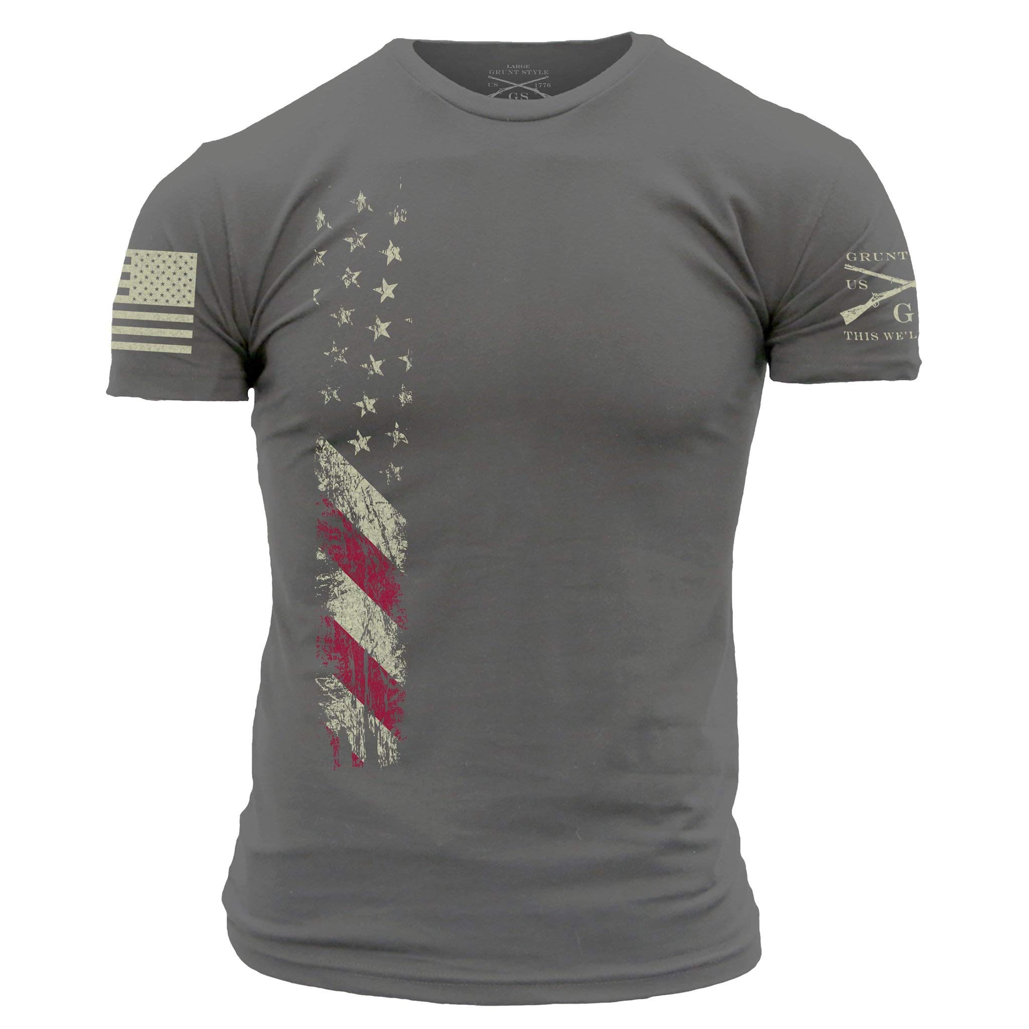 Grunt Style True Colors T-Shirt - Large Navy