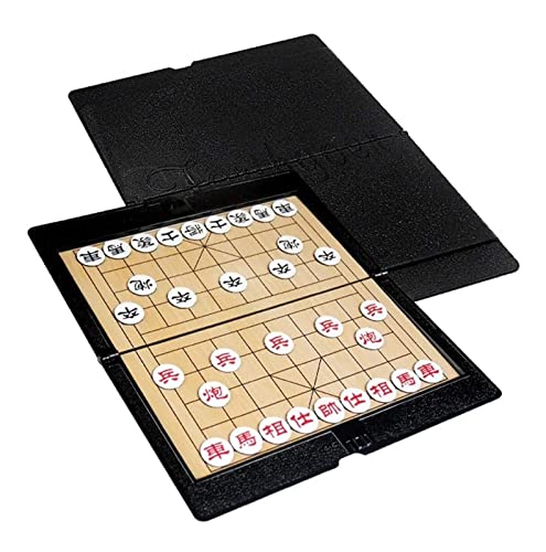 JGATW Chess Set Chess Board Game,Chinese Chess Set Folding Chessboard Small Pieces,Folding Roll Up Chess Game Sets International Chess