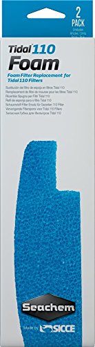 Seachem Laboratories 6505 110 Foam Tidal Filter (2 Pack)