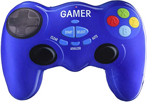 iscream Game On! Bubble Gum Scent Video Game Controller Shaped 9" x 6.75" Mini Pillow