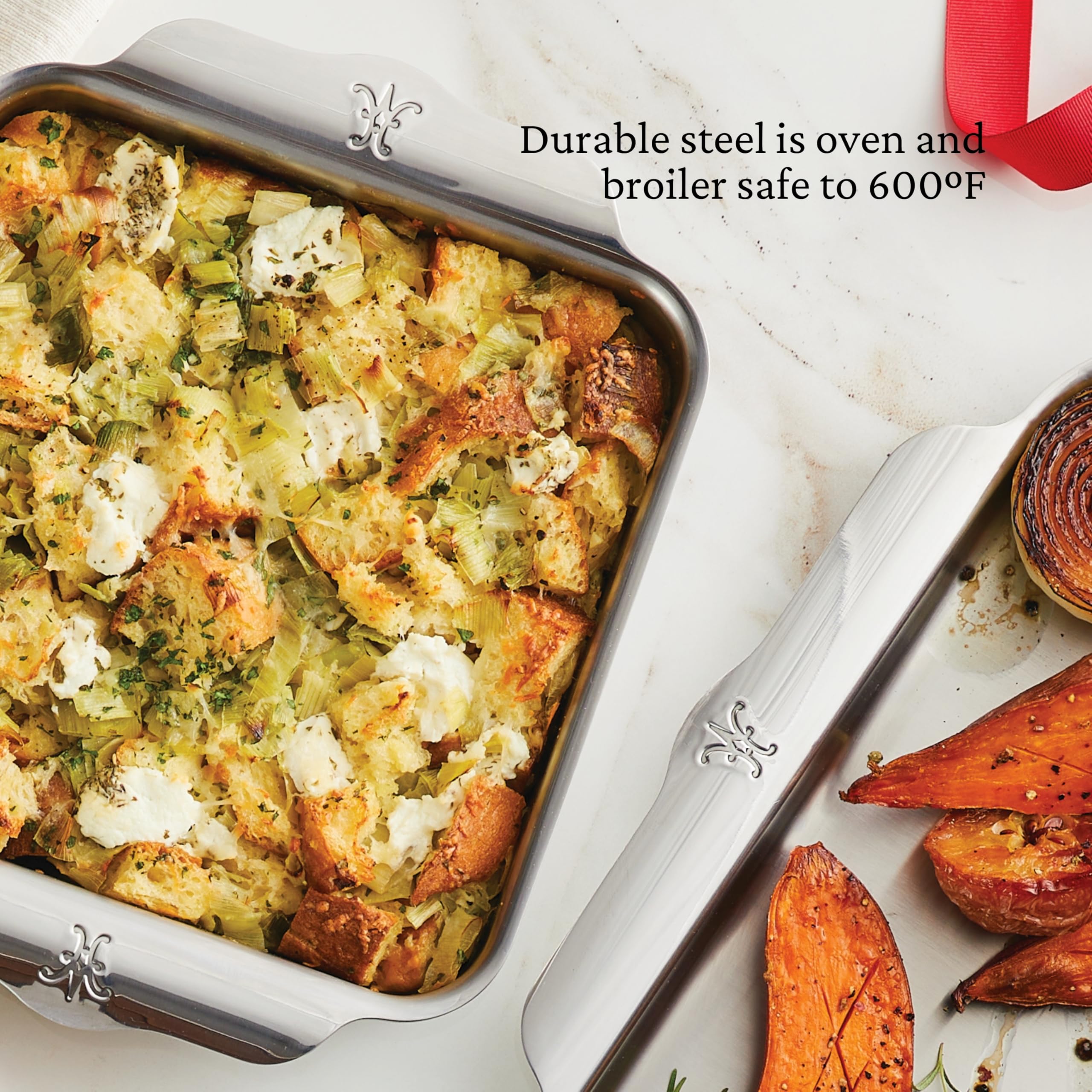 Hestan - OvenBond Collection - Stainless Steel Square Baker Pan, 8 Inch