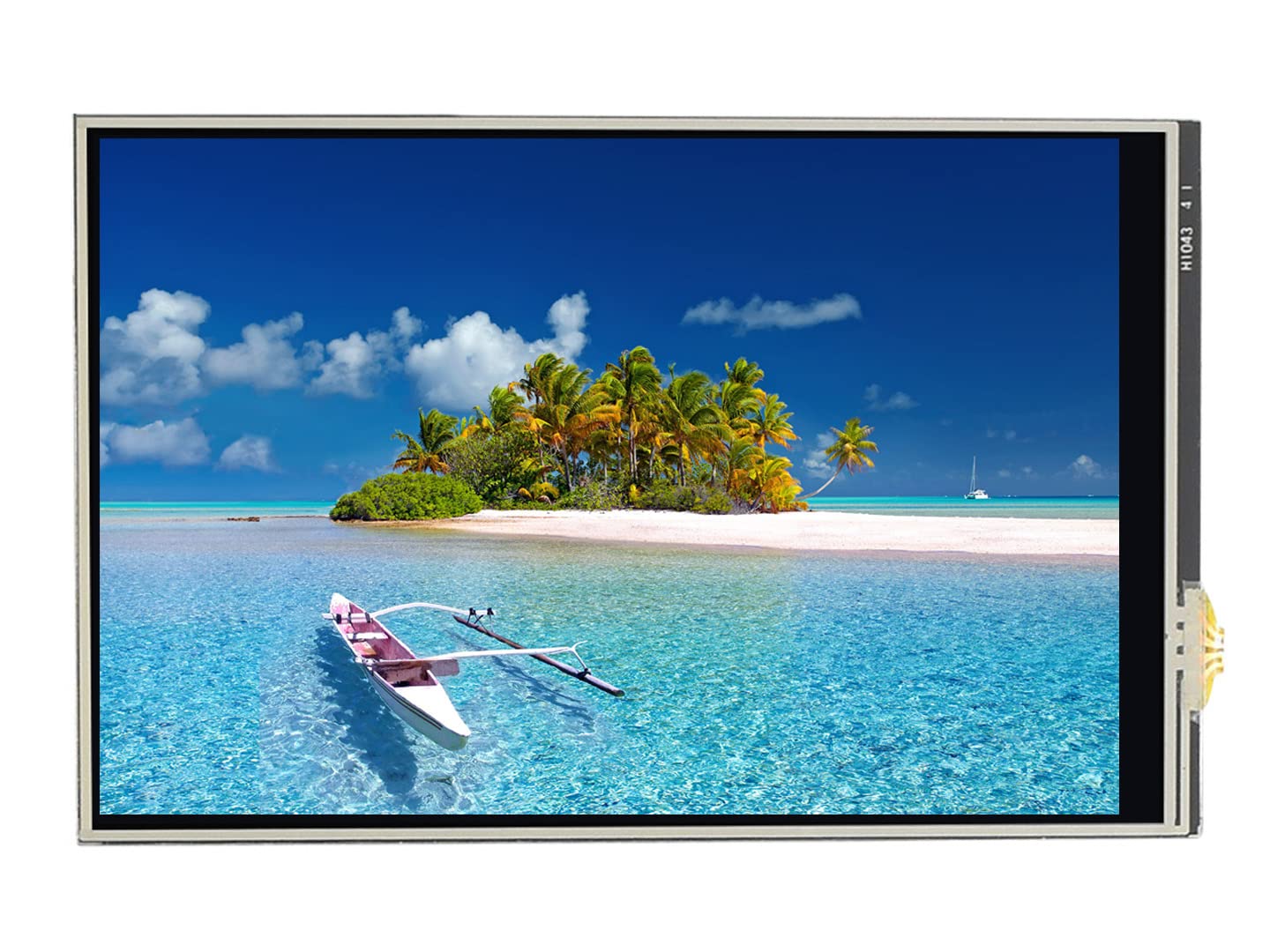 Waveshare 4inch Screen for Raspberry Pi Touch Display TFT LCD 480x320 Resolution Supports any revision of Raspberry Pi (Directly-Pluggable)