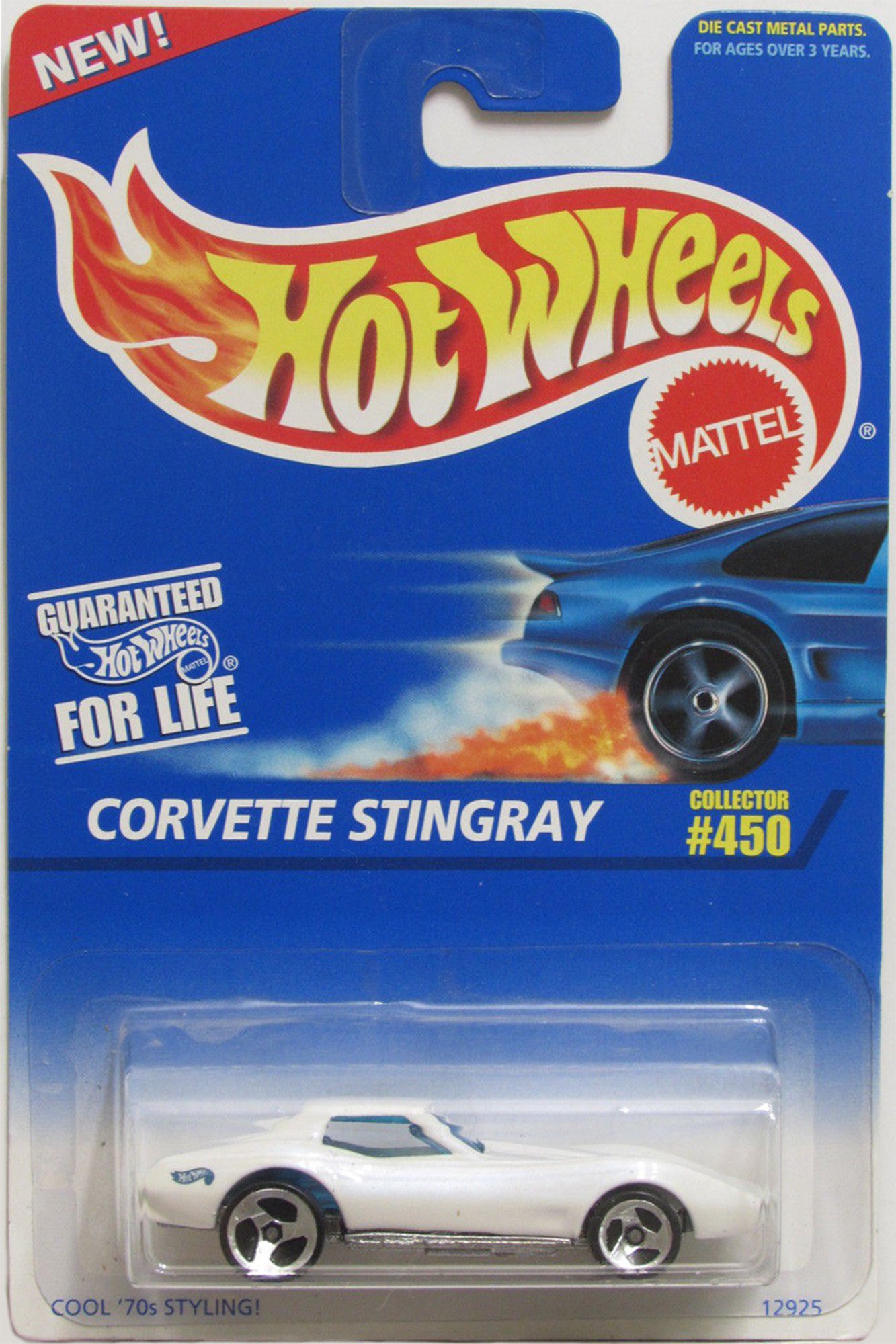 Hot Wheels Corvette Stingray #450 3 Spoke