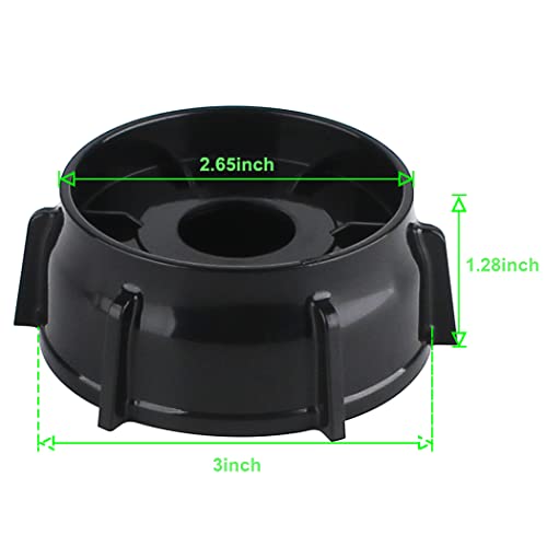 Joyparts Replacement Parts Oster Blender Jar Bottom,for Oster and Osterizer Blenders #004902-003-NP0
