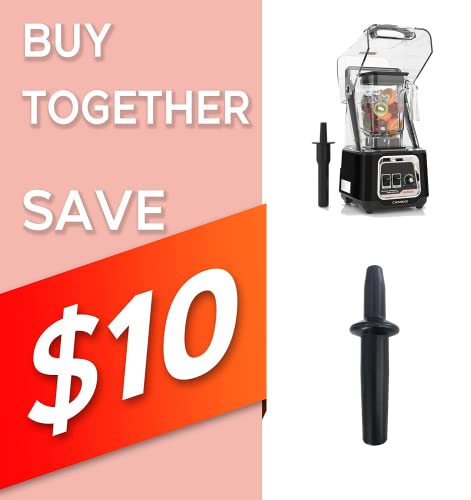 CRANDDI Quiet Smoothie Blender & K80 Tamper
