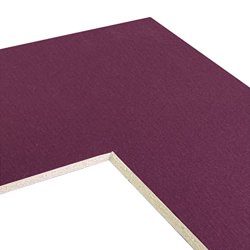 Craig Frames B165 Pre-Cut Mat Board for 20x30 Print, 24x36, Raspberry Purple
