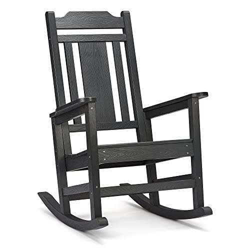 GAOMON Patio Rocking Chair, All Weather Resistant Outdoor Rocking Chair