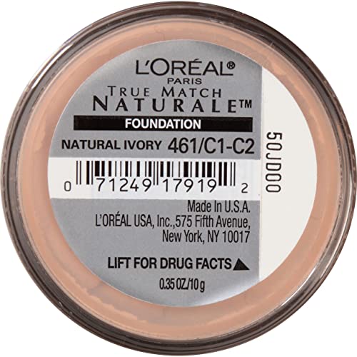 L'Oreal Paris True Match Mineral Loose Powder Foundation, Nude Beige, 0.35oz